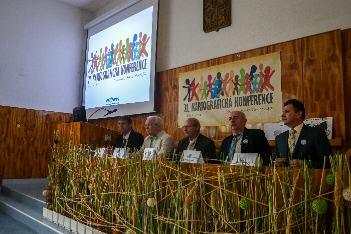 Rektor MENDELU se zúčastnil 21. kartografické konference - MENDELU