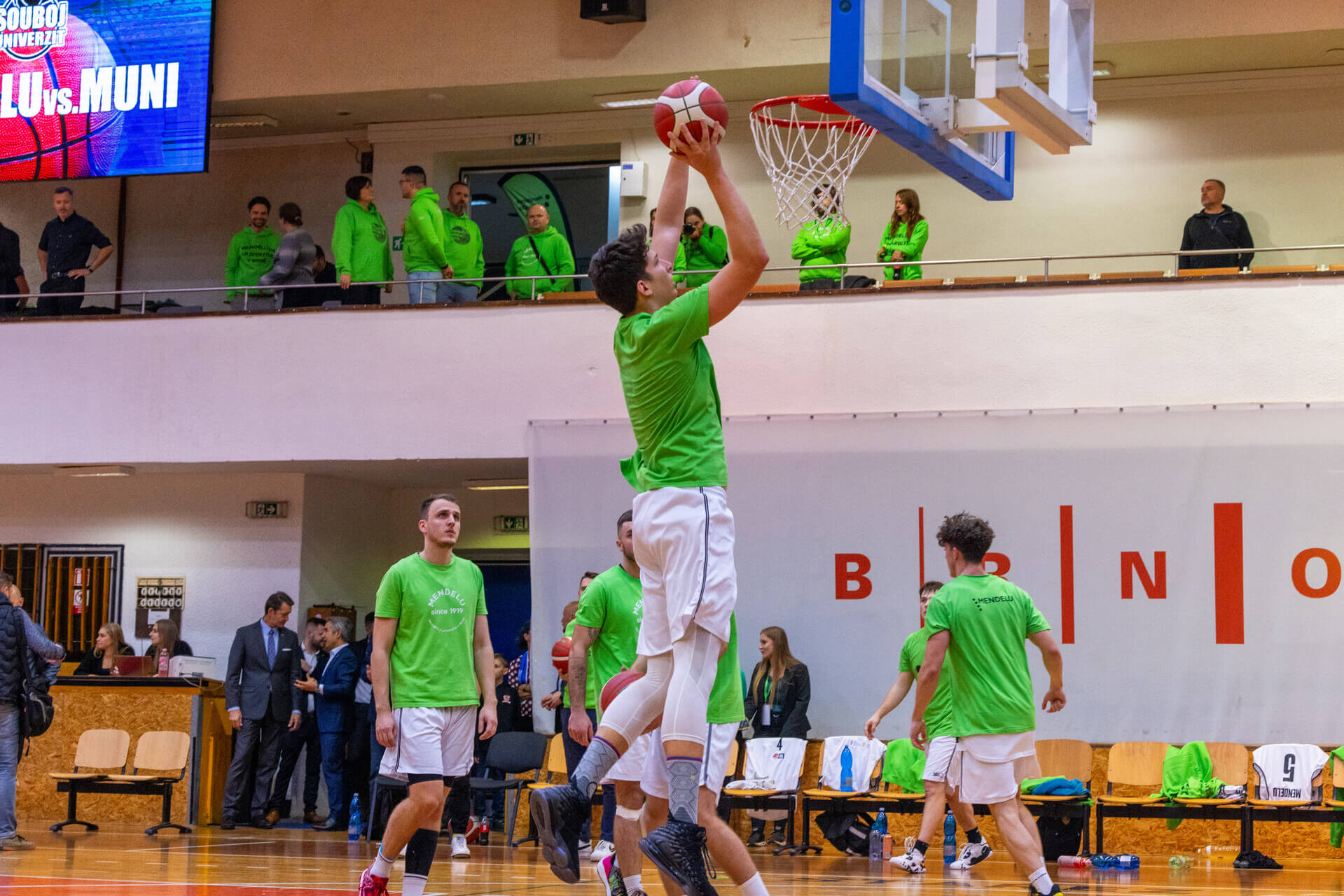 University Basketball Derby Celebrating 105 Years: MENDELU vs. MUNI